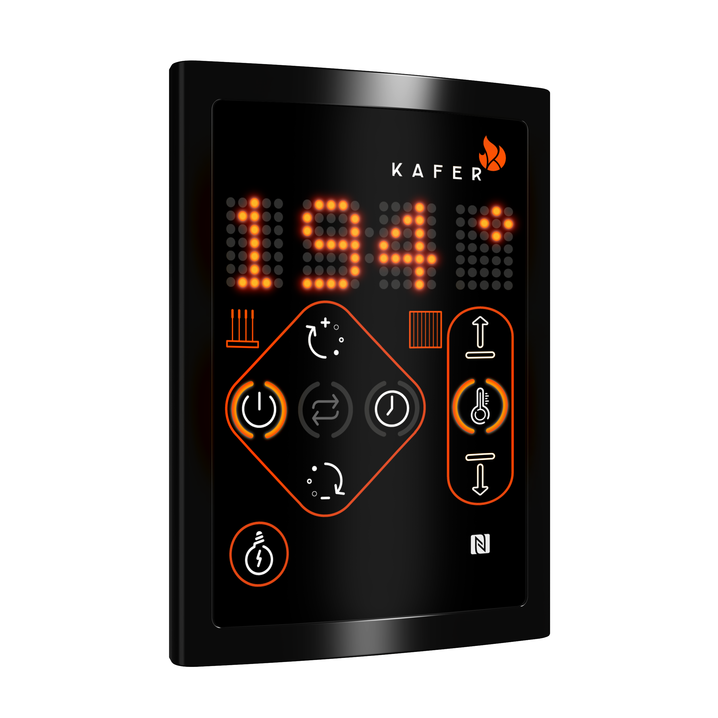 Churrasqueira Kafer Smart com grelha e espetos em conjunto